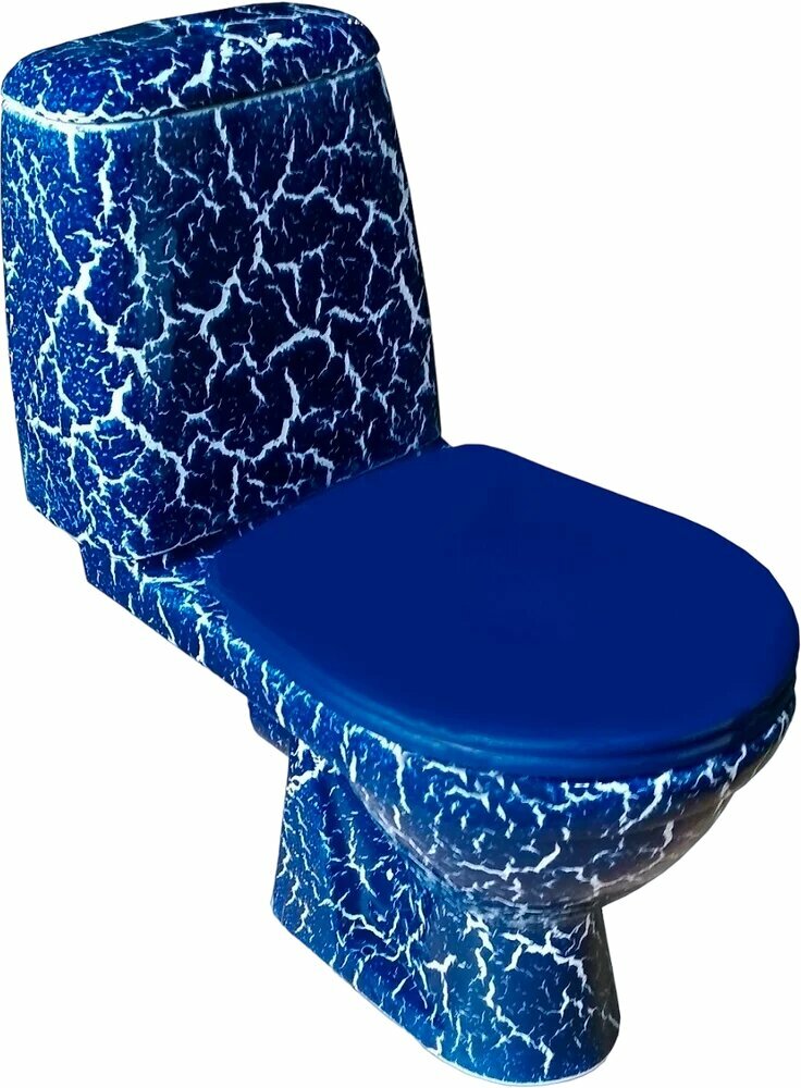 Унитаз-компакт напольный Rosa Премьер 4640021064689 с прямым выпуском, российский