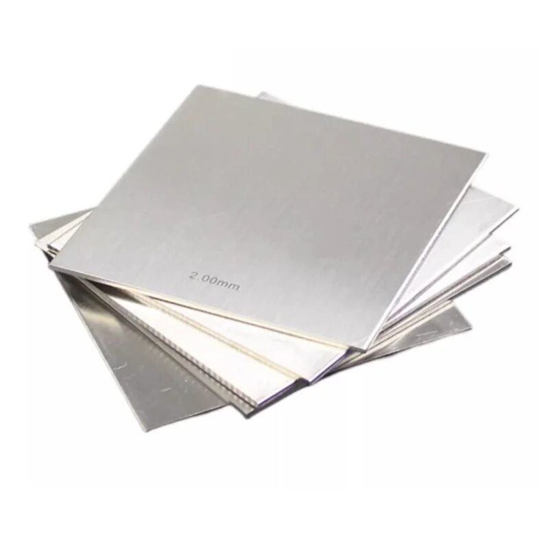 Листовой металл нержавеющая сталь 304 Thickness 0.2mm, 100x100mm 1pc