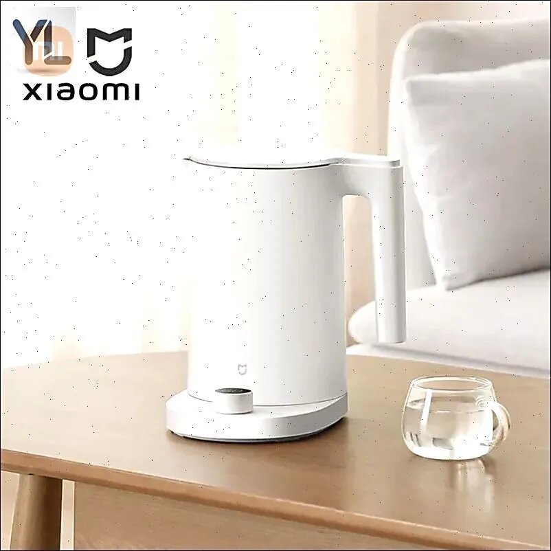 Электрический чайник Электрический чайник Mijia Smart Thermostatic Kettle 2 Pro 1.7L (MJJYSH01YM), белый
