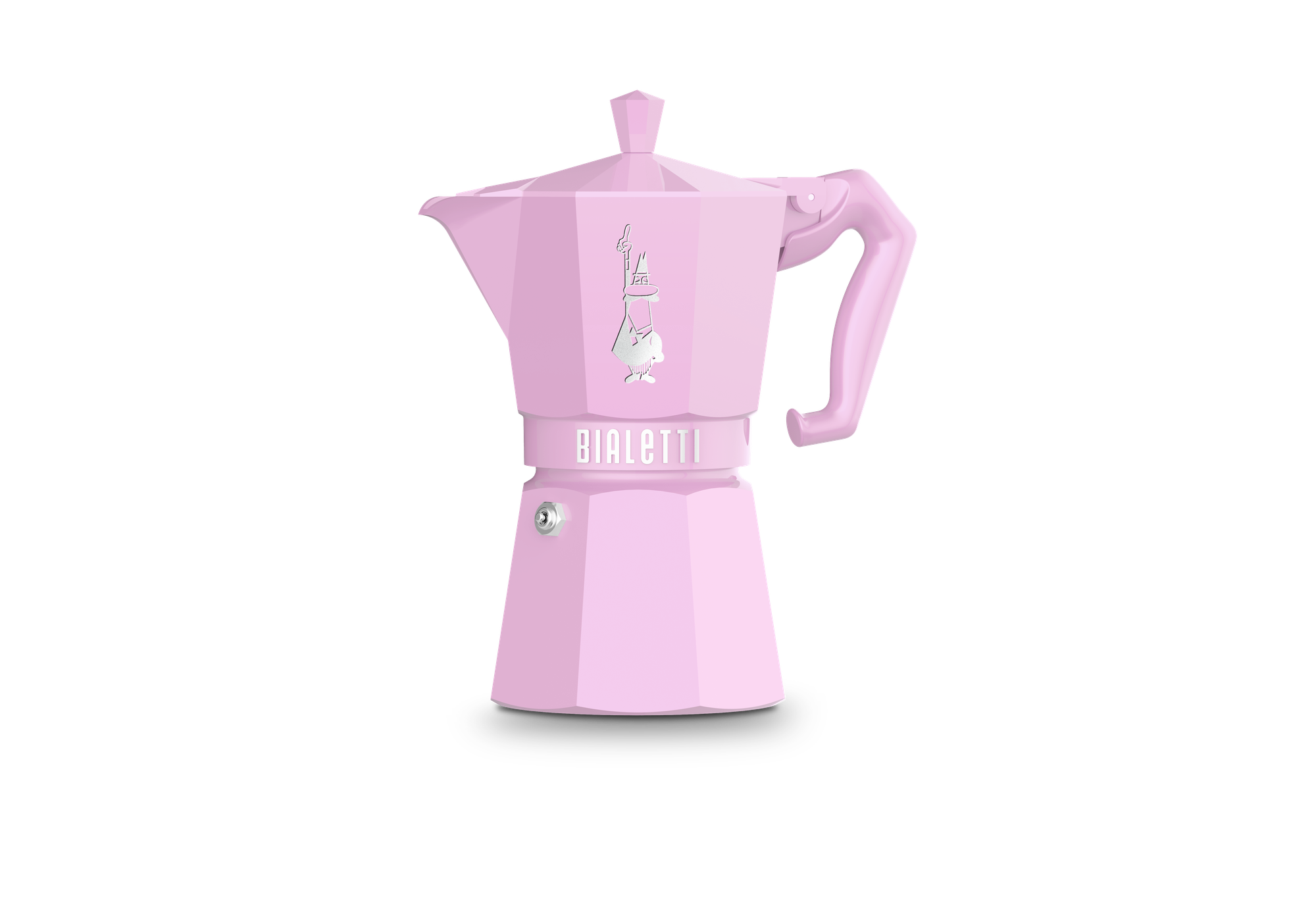 Кофеварка гейзерная Bialetti Exclusive на 6 порций, цвет розовый