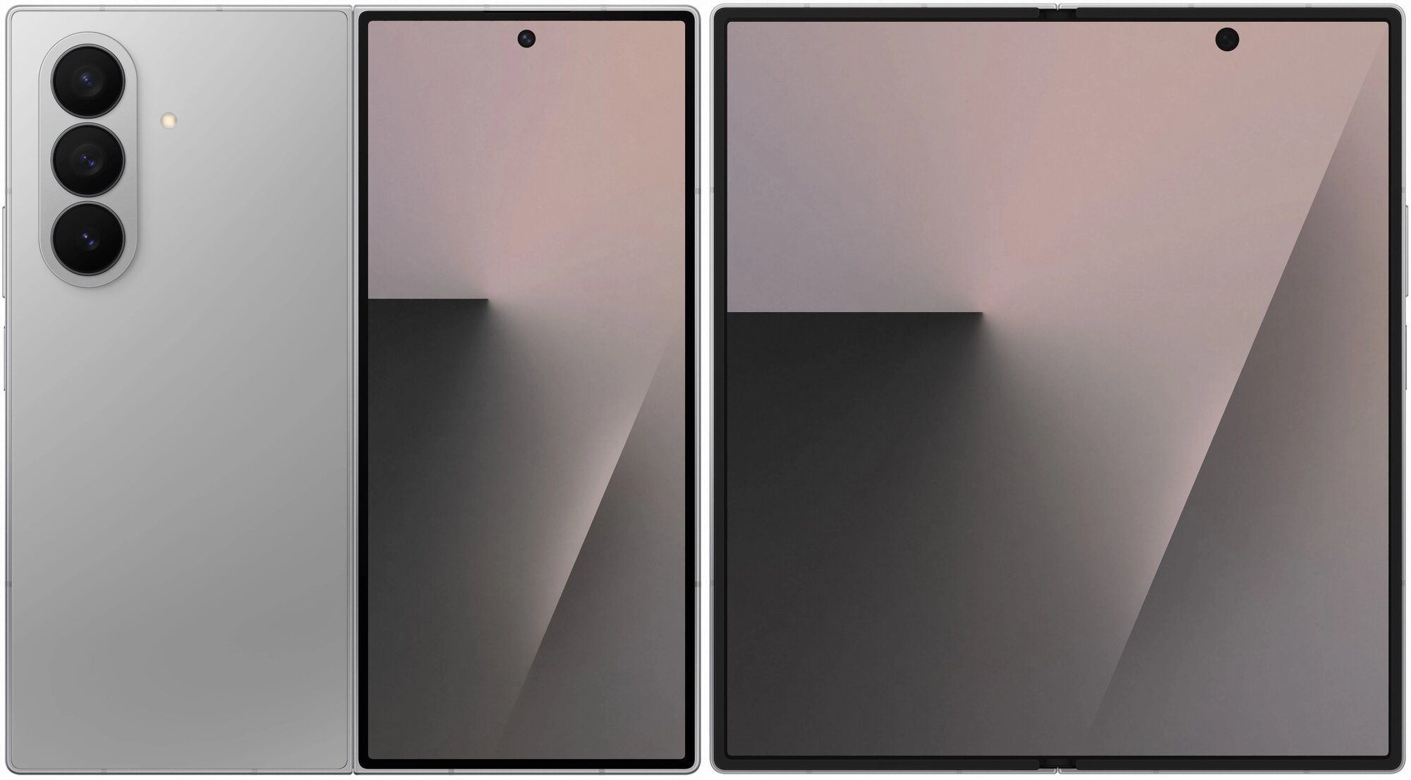 Смартфон Samsung Galaxy Z Fold 7 12/256GB Silver Shadow (серый)