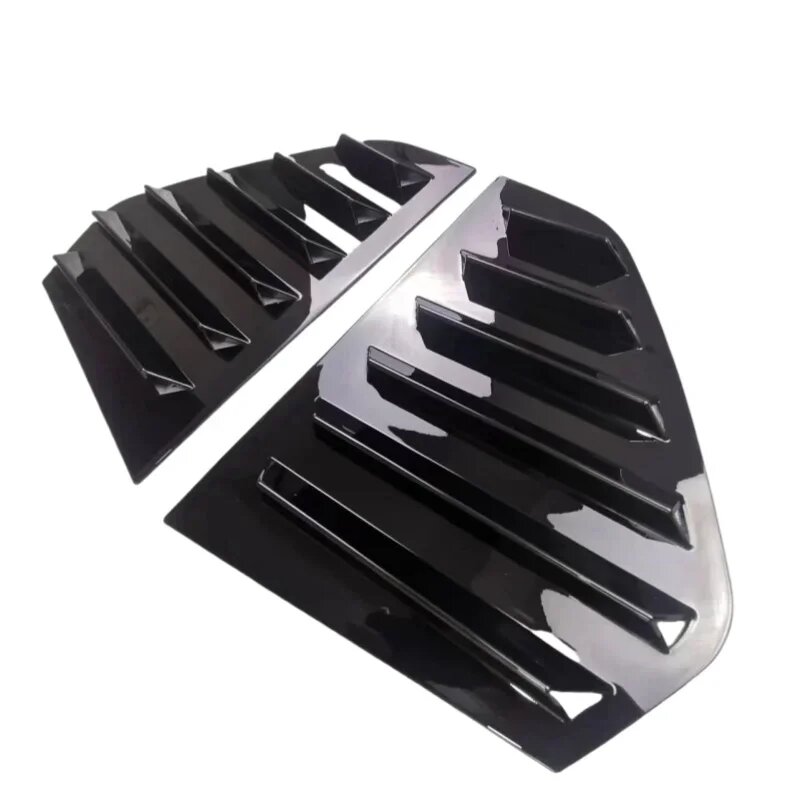 Для VW Golf 8 GTI GTD R R-Line TSI TDI 2020-2-24 Стайлинг автомобиля, жалюзи заднего окна, треугольная затвор, декоративная крышка, наклейка, отделка