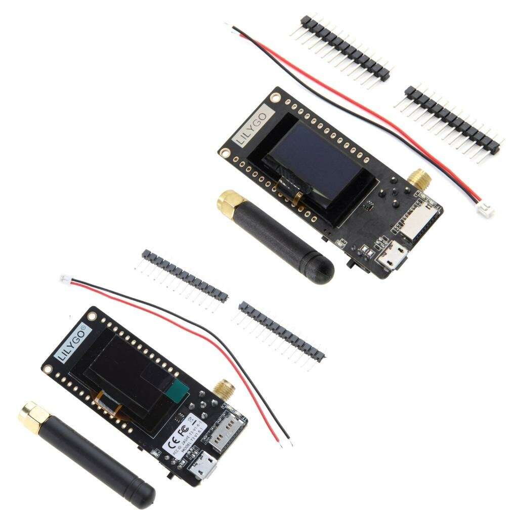 Модуль ESP32 с OLED-дисплеем, Wi-Fi, Bluetooth и LoRa, 915 МГц CH9102F