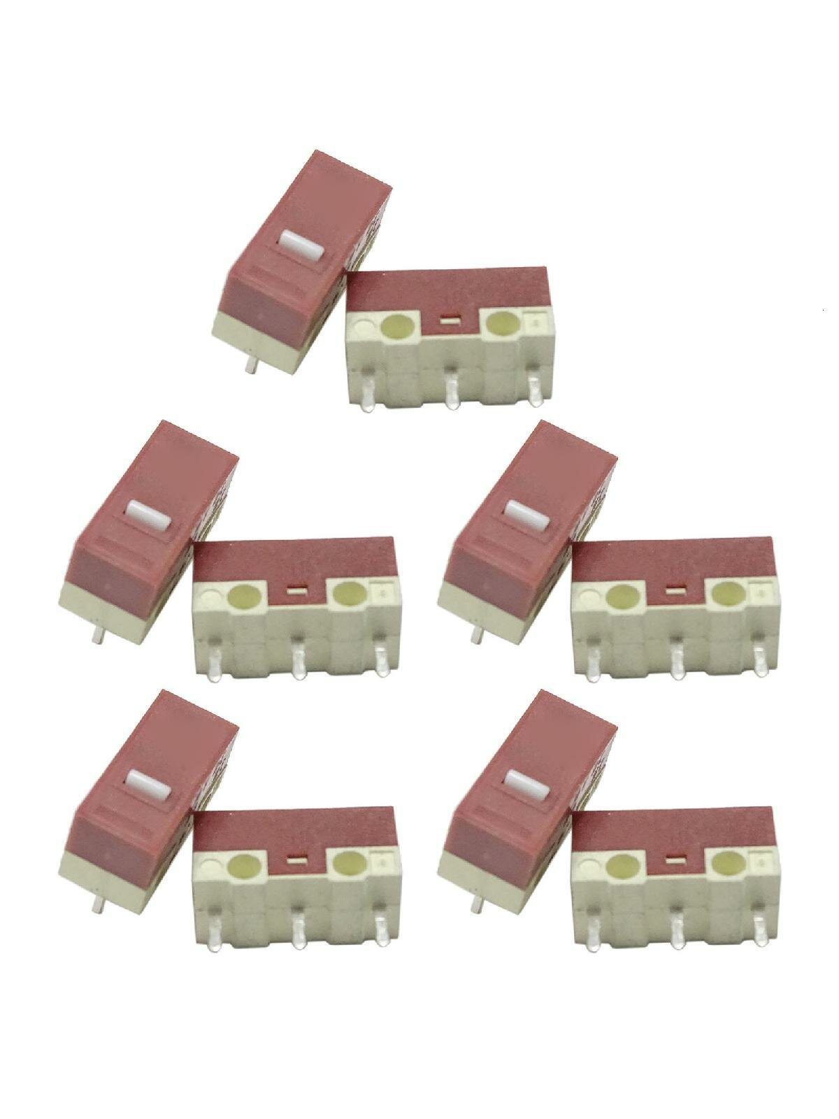 10 бесшумных микровыключателей HUANO, 20 миллионов циклов