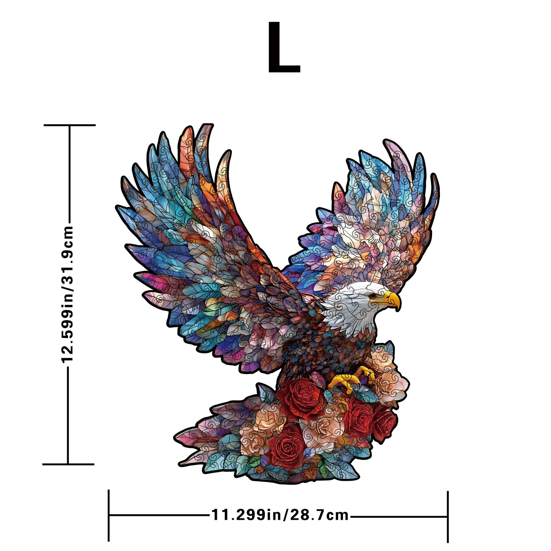 Пазл Wacocetoy Eagle, деревянный пазл неправильной формы, игра-оригинал, сейф для денег, пазл для снятия стресса