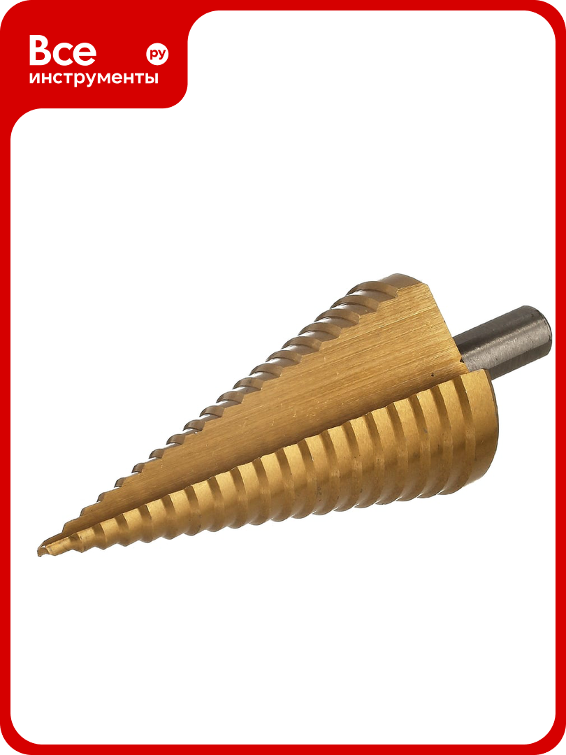 Сверло ступенчатое по металлу 4-40 мм, 19 ступеней TORGWIN T425769