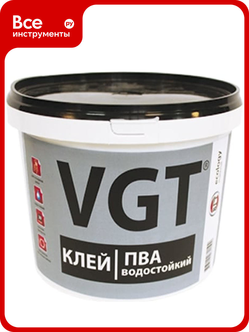Водостойкий клей ПВА VGT 2,5кг 11602966 20866067