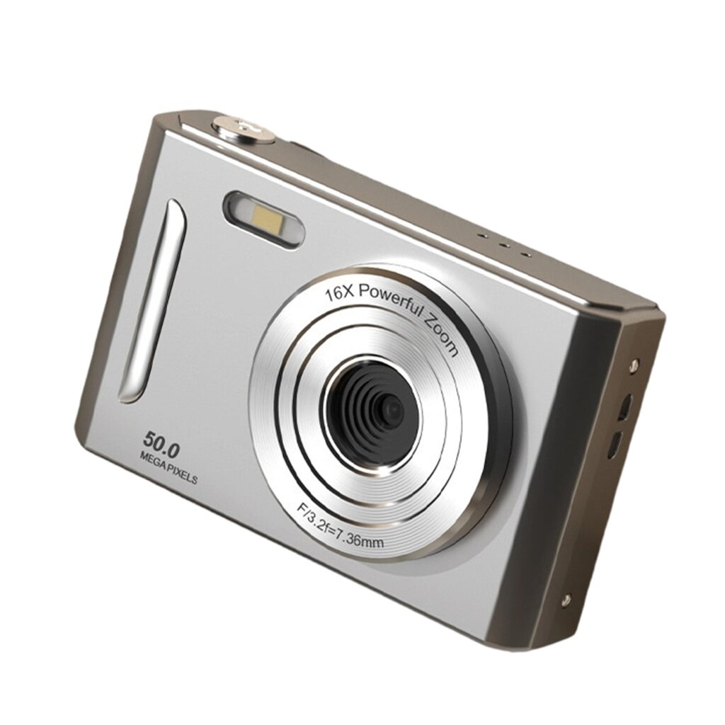 Портативная студенческая цифровая камера M26 campus CCD style HD-серебристый