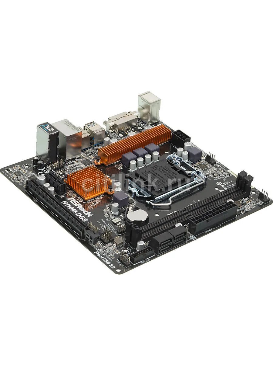 Материнская плата H110M-DGS R3.0 - LGA 1151, DDR4