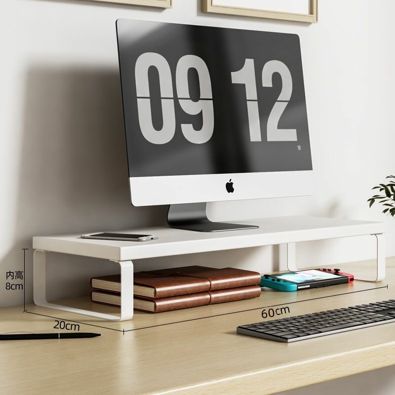 IKEA Полка Настольная Прямая, 60х20х9.5 см, 1 шт.