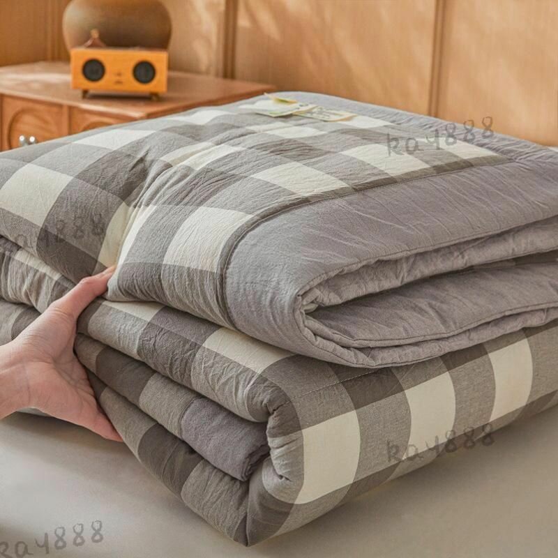 IKEA Одеяло Двуспальный 200x230 см, Летнее, с наполнителем Хлопок, комплект из 1 шт