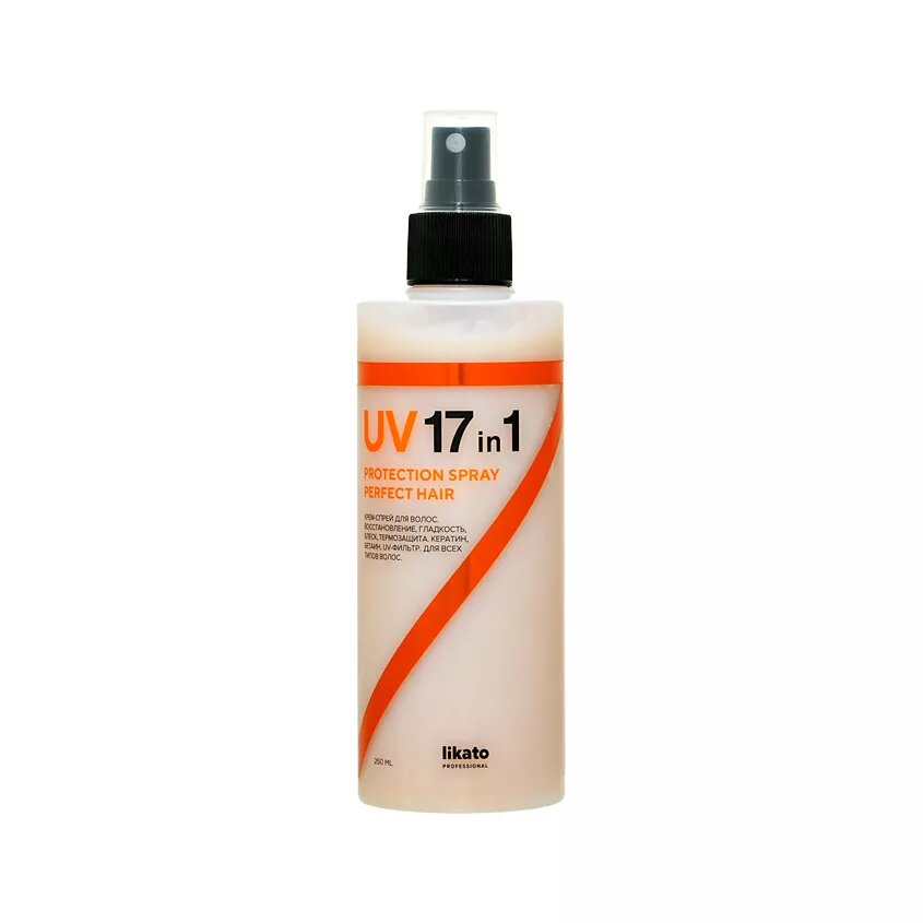 Крем-спрей для волос LIKATO `PROFESSIONAL` с UV-фильтром 17в1 (для всех типов волос) 250 мл