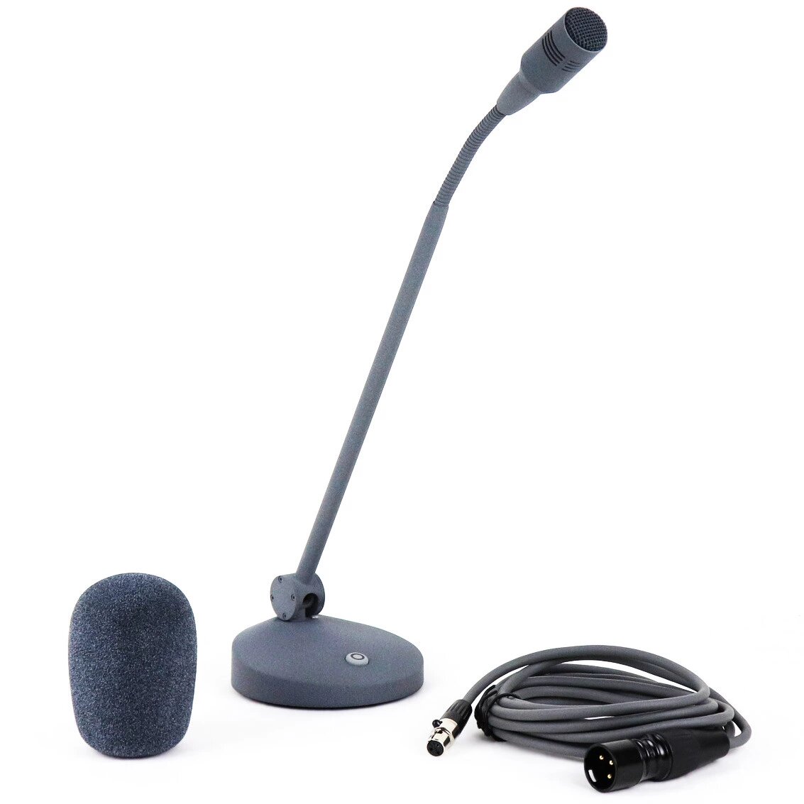 Микрофон гусиная шея на подставке FBW CM-310E