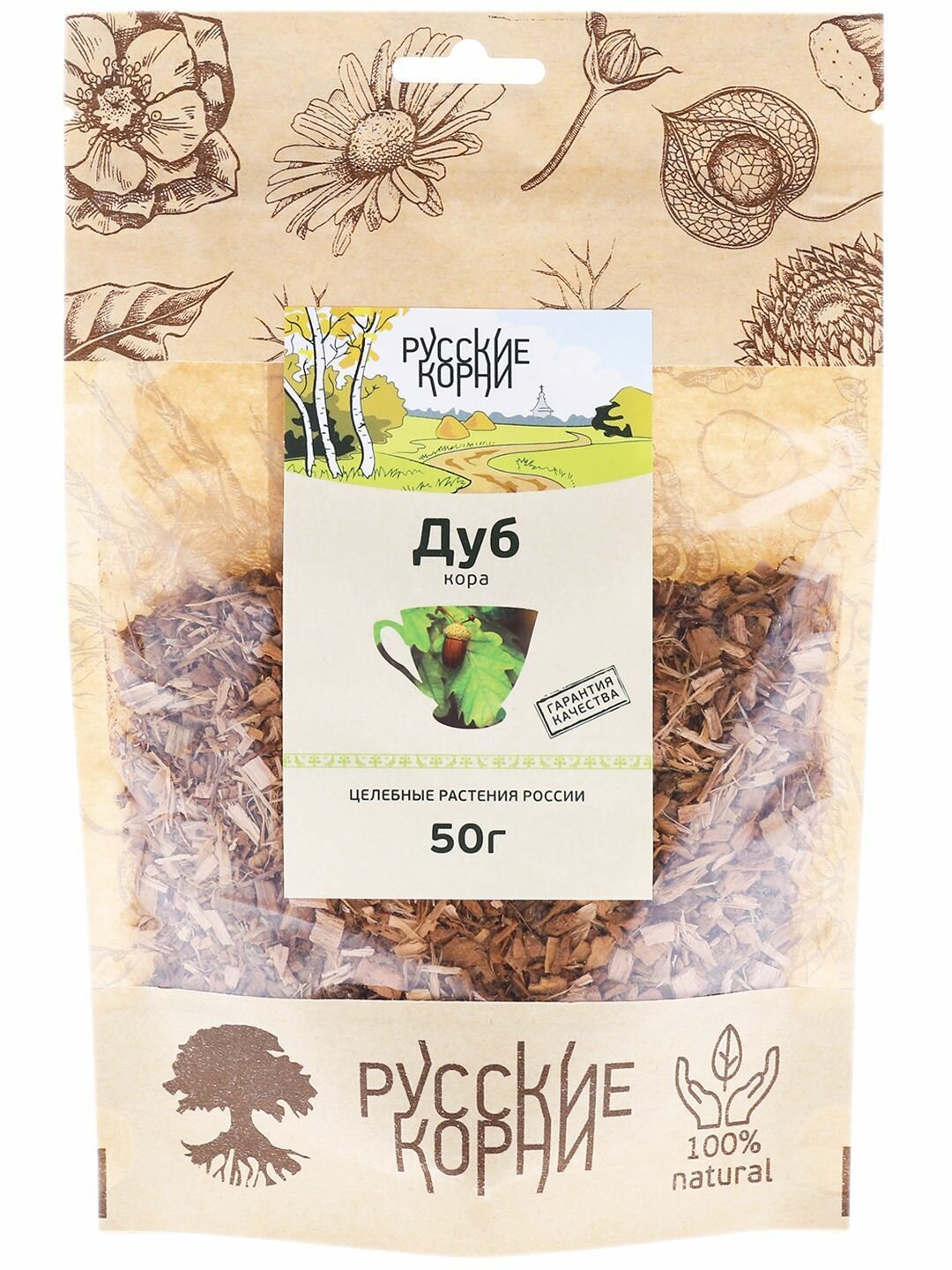 Русские Корни, Дуб (кора) 50 гр.