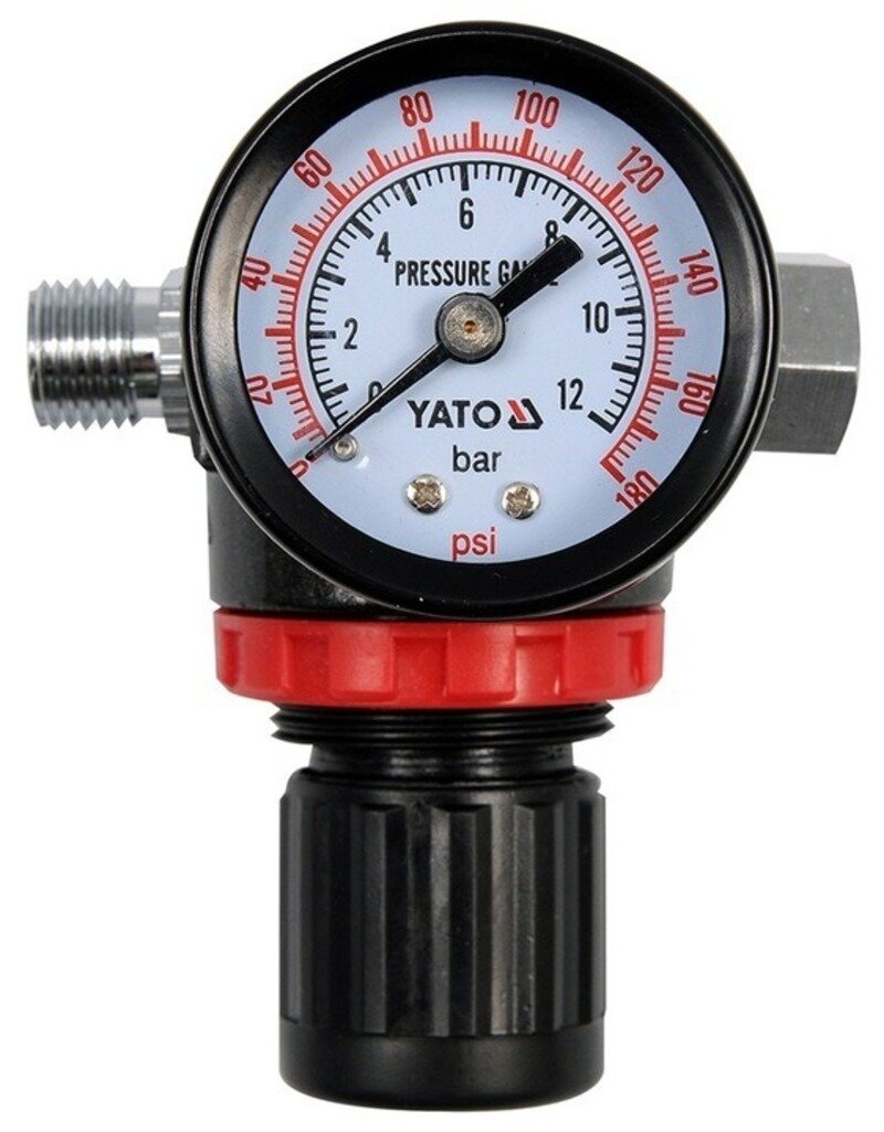 YATO Редукционный клапан с манометром 1/4 YT-2381