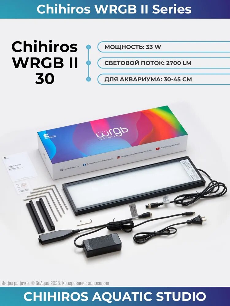 Светильник для аквариума Chihiros WRGB 2 30 см (Anniversary Edition)