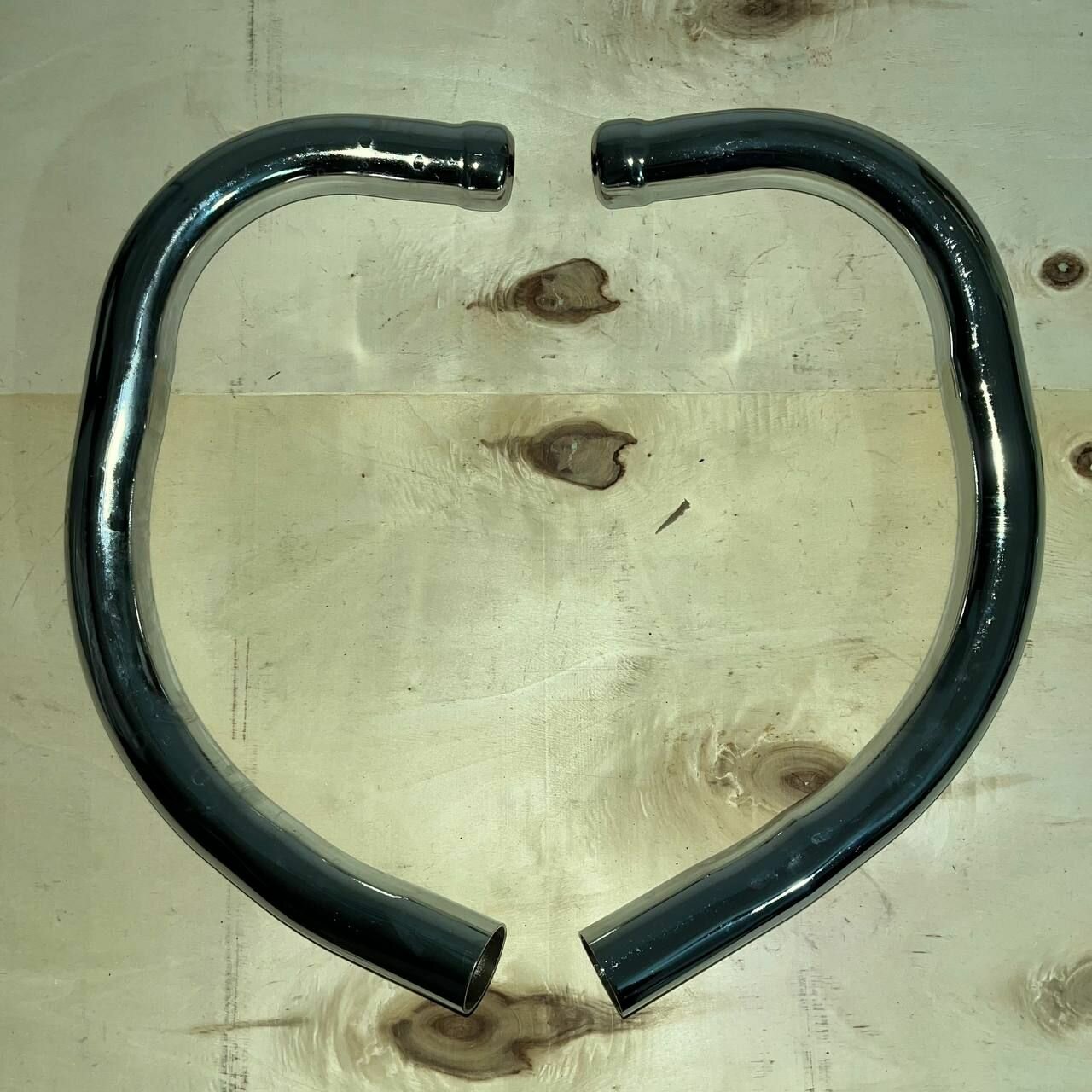 Колено глушителя Ява 12В (пара)