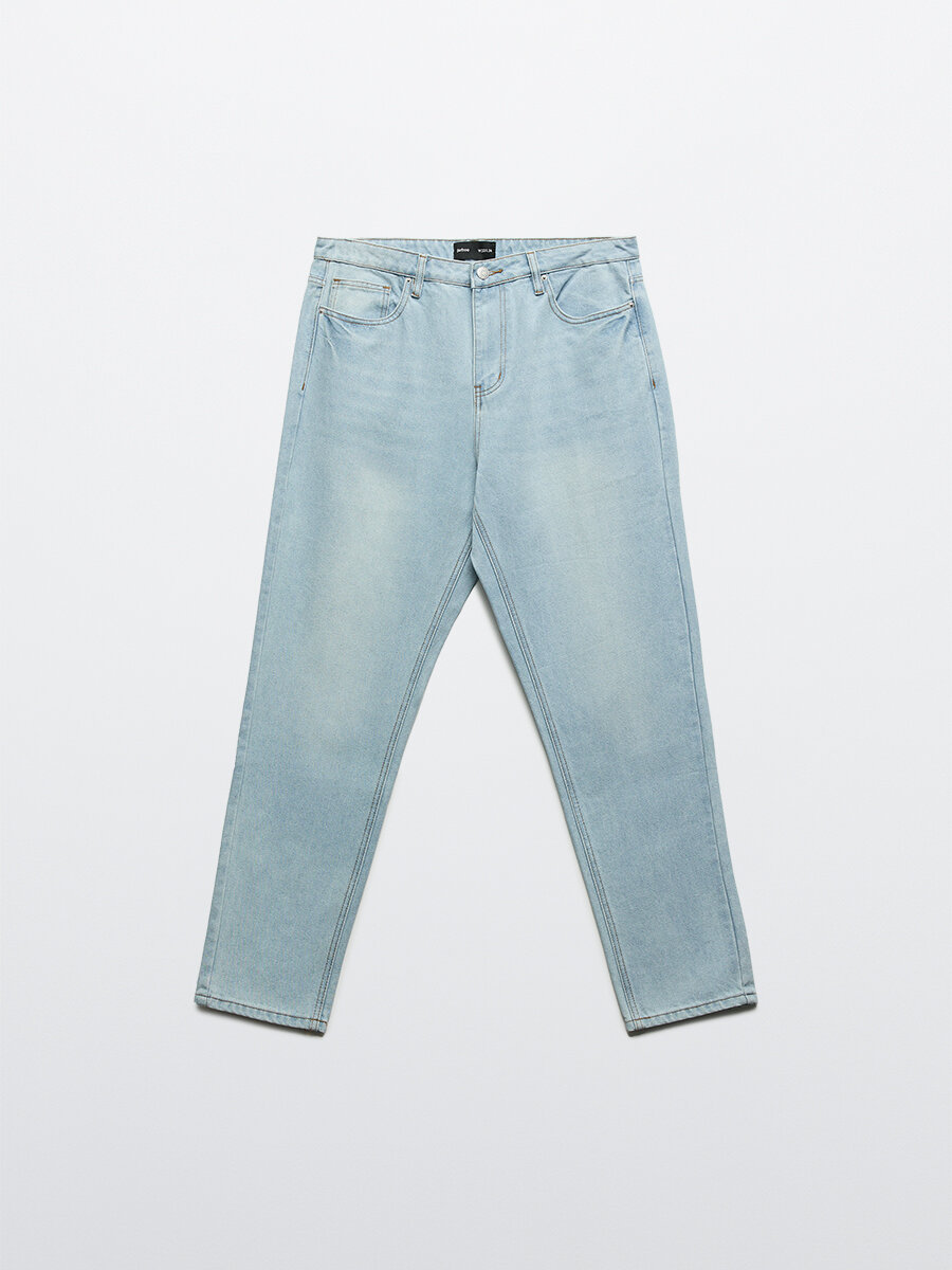 Джинсы зауженные basic 