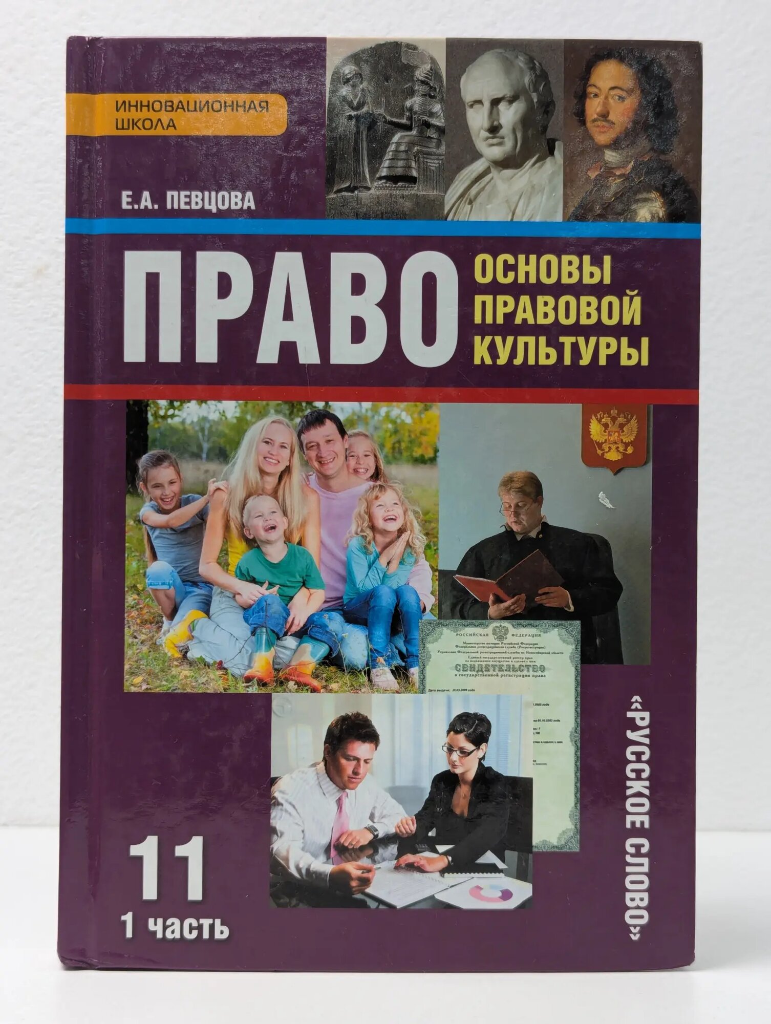 Право. Основы правовой культуры. 11 класс. Часть 1 Певцова Елена Александровна 2017