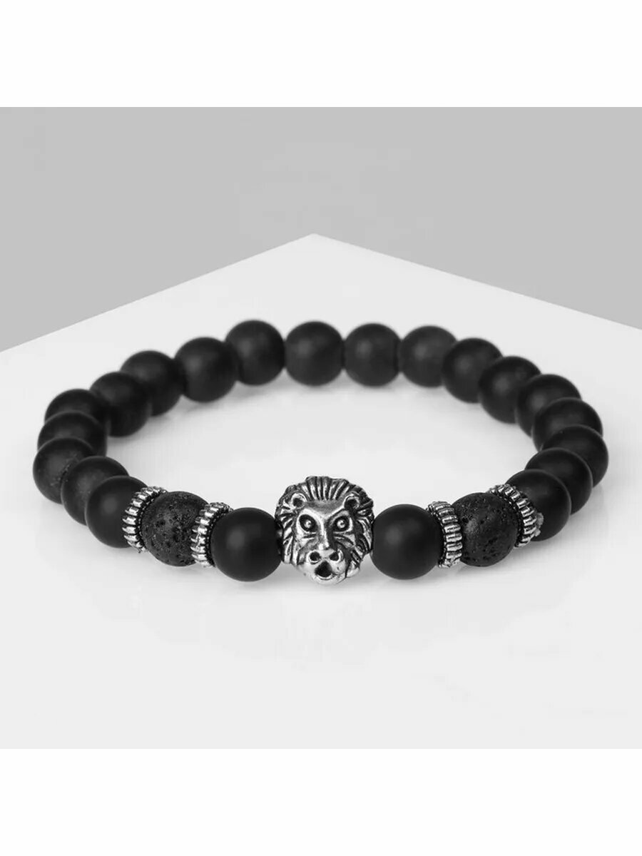 Браслет, металл, пластик, искусственный камень