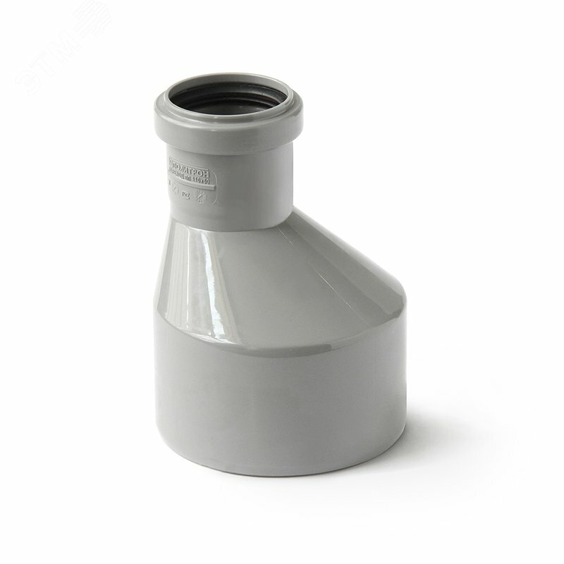 Переход 50x32 эксцентрический, канализационный Pro Aqua 505032P