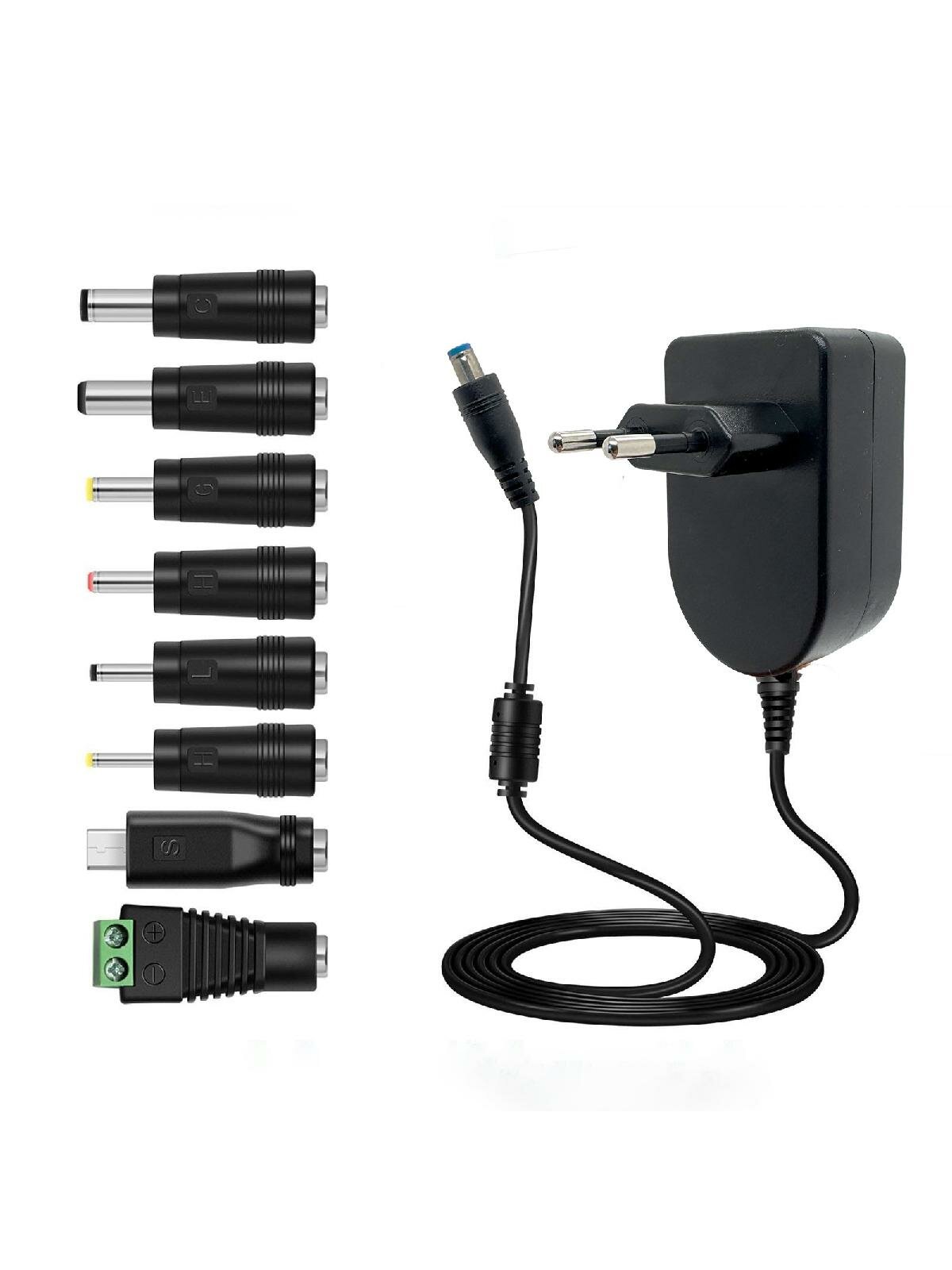 Импульсный источник питания европейского стандарта мощностью 36 Вт + 8 адаптеров