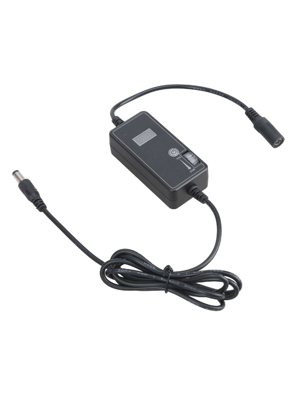 Тип D 12 В бесступенчатая регулировка скорости + дисплей температуры