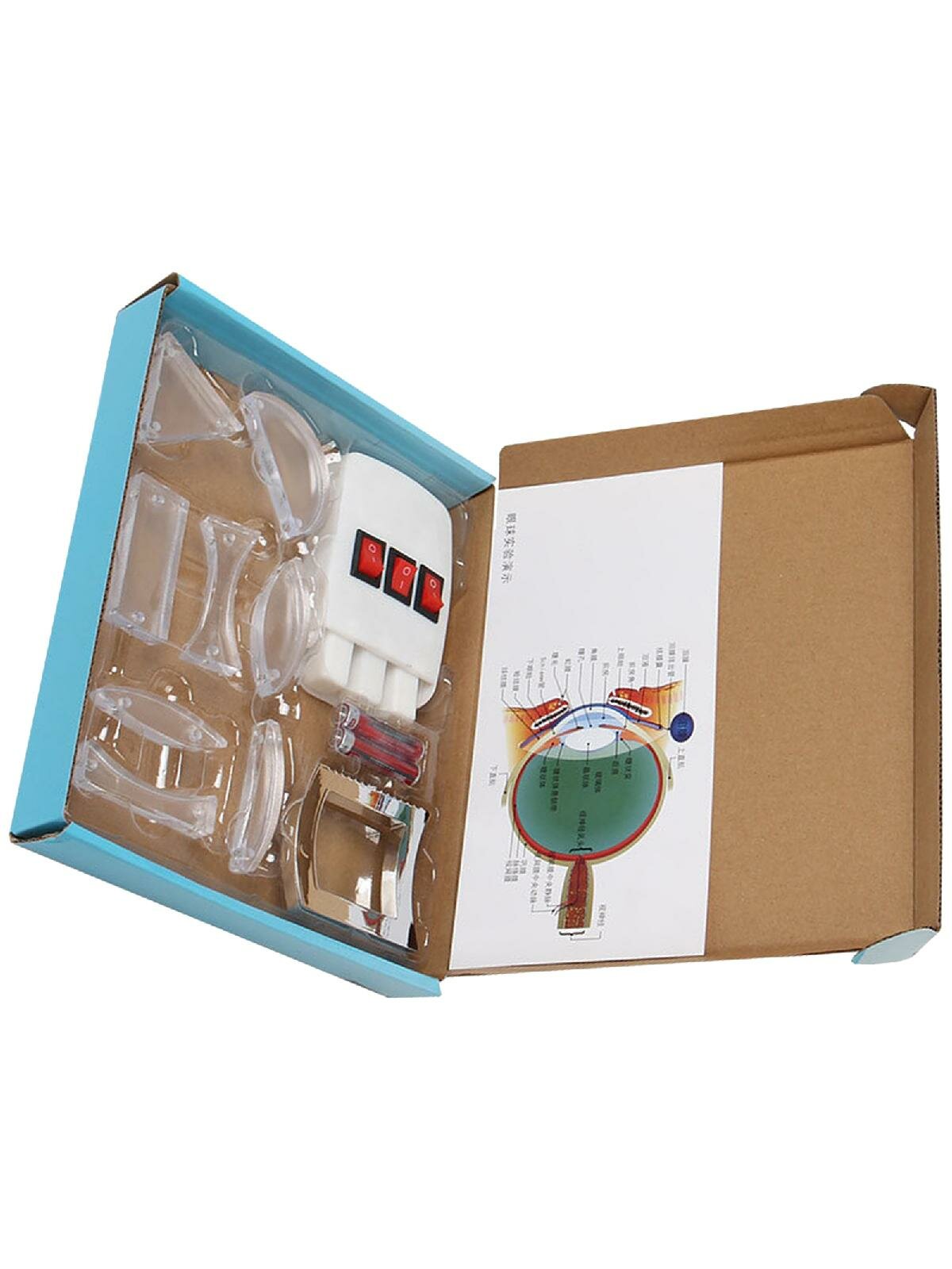 Набор для экспериментов по физике, геометрии и оптике магнитного поглощения