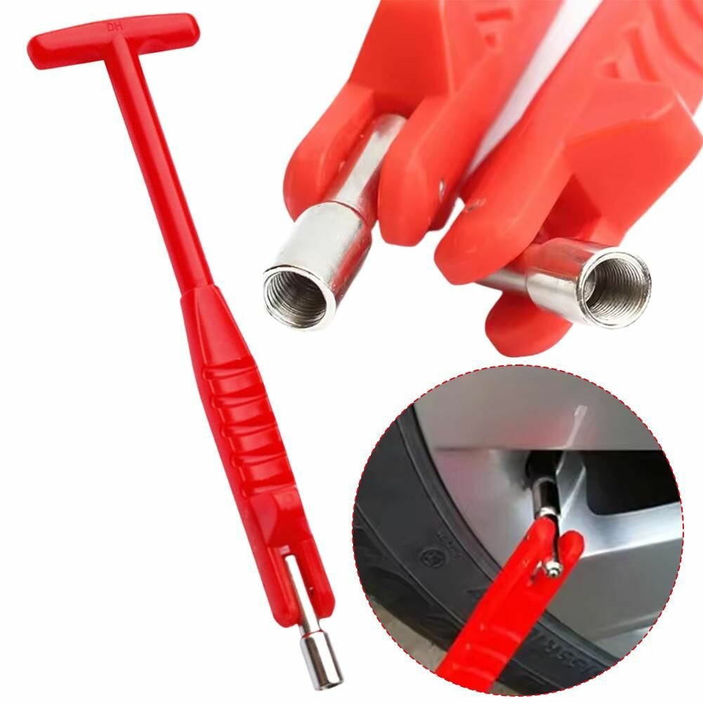 Ключ для золотников ниппелей, отвертка для велосипедных и автомобильных вентилей, инструмент для монтажа и демонтажа
