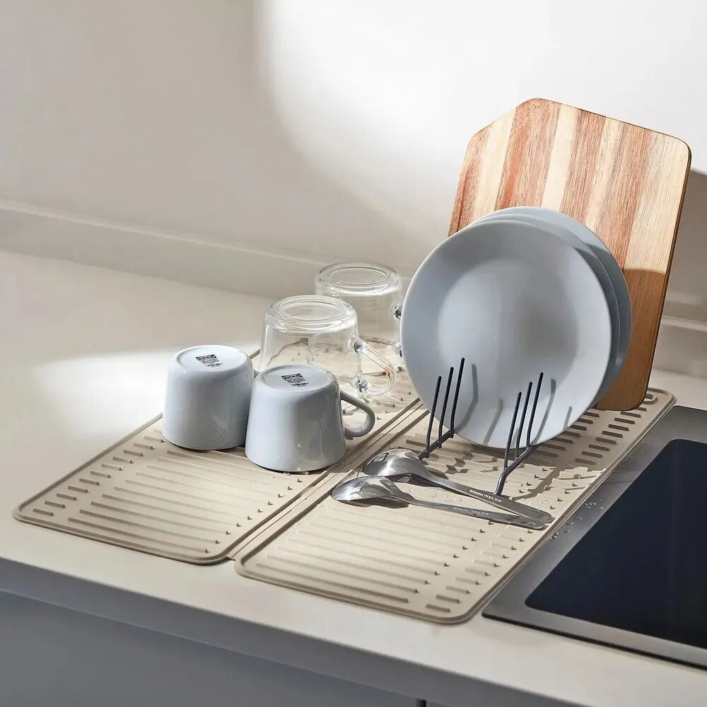 IKEA Сушилка для посуды 42 см x 51 см 1 шт тергалет бежевый