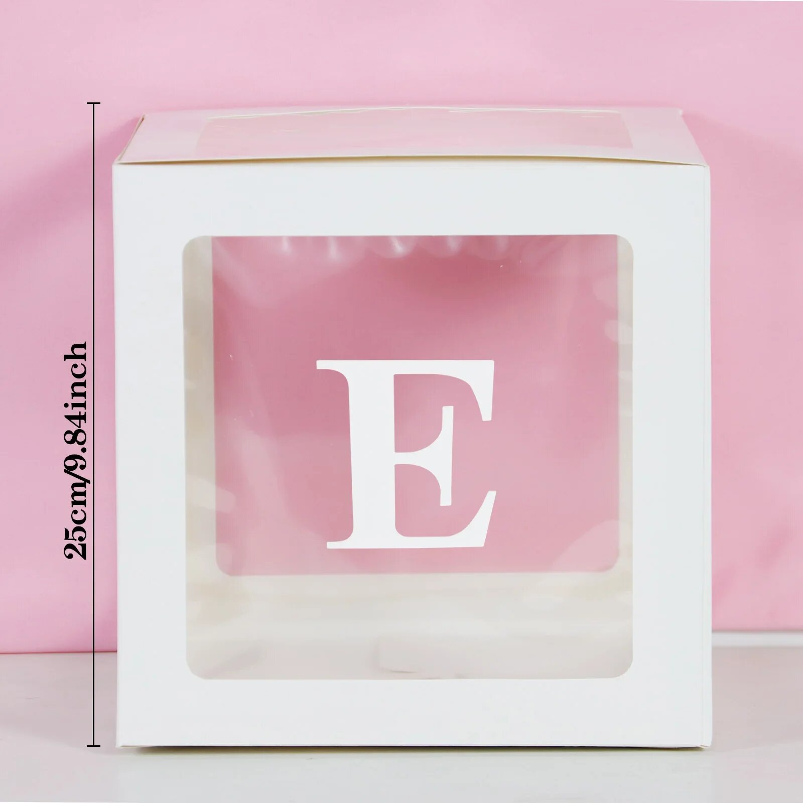 Прозрачная коробка для воздушных шаров из пенобумаги E