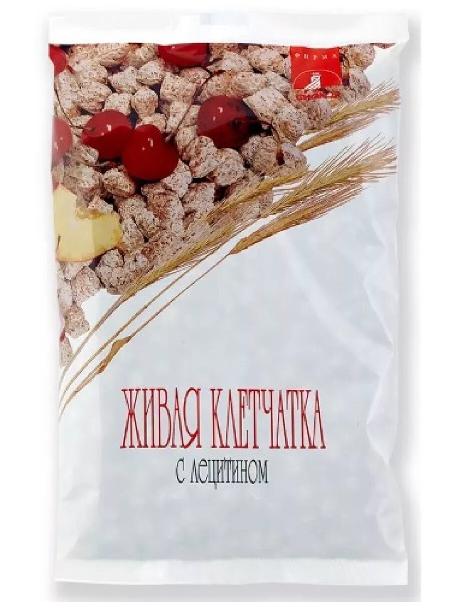 Клетчатка живая с лецитином 200 гр/биокор/-2шт.