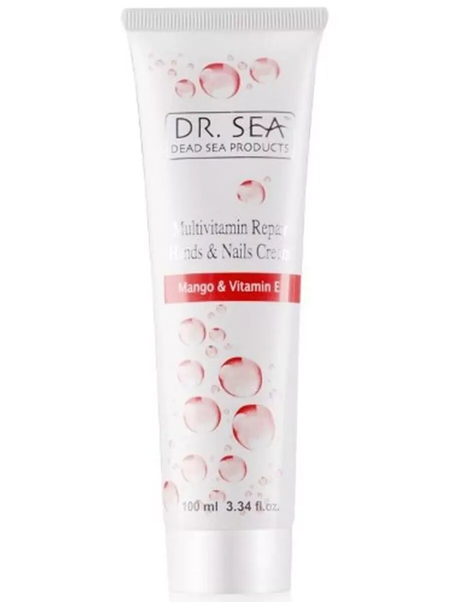 Dr sea мультивитаминный крем для рук и ногтей с 100мл-1шт.