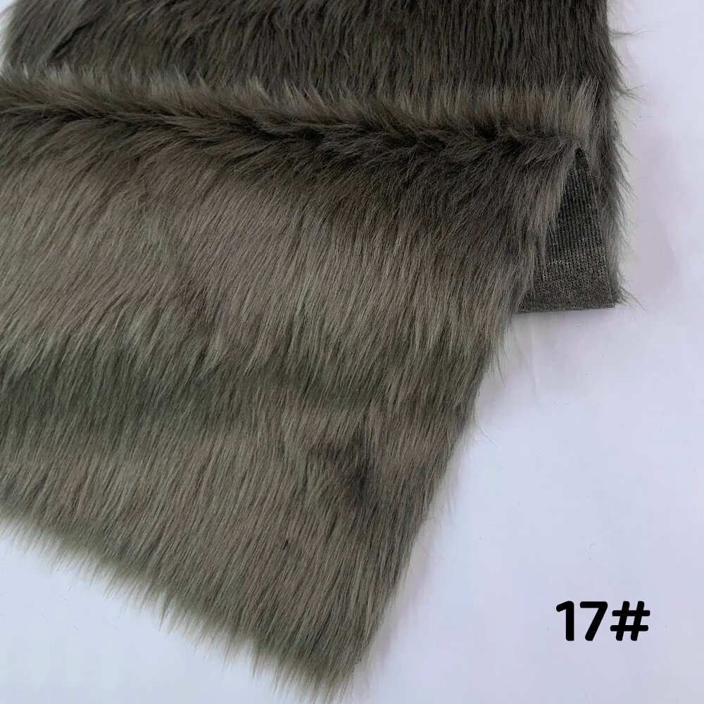 Серый мех 30x50 см, Цвет: 17
