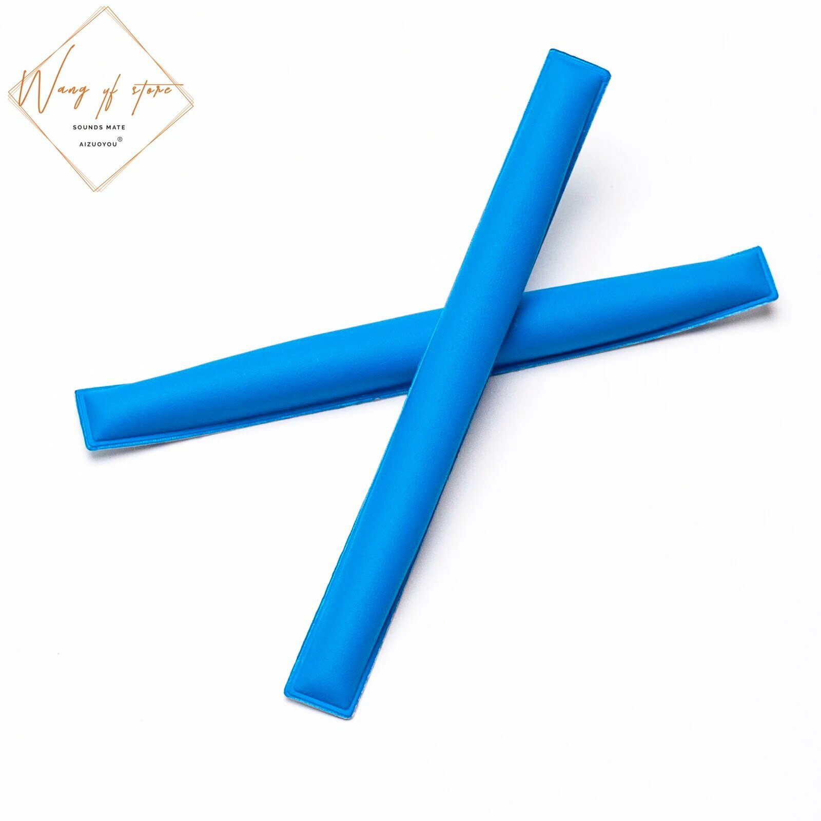 Амбушюры AIZUOYOU для Sennheiser HD25 велюровые Blue Headband