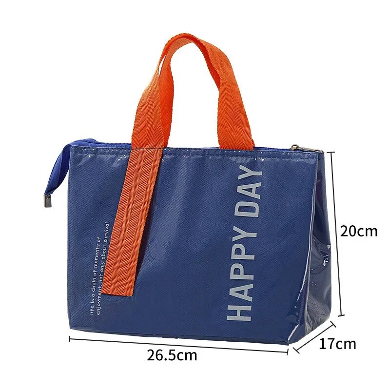 Изолированная сумка-бокс для обеда, термосумка Bento для студенческой работы, офиса, пикника, детская школьная сумка Bento, сумка для хранения еды для пикника