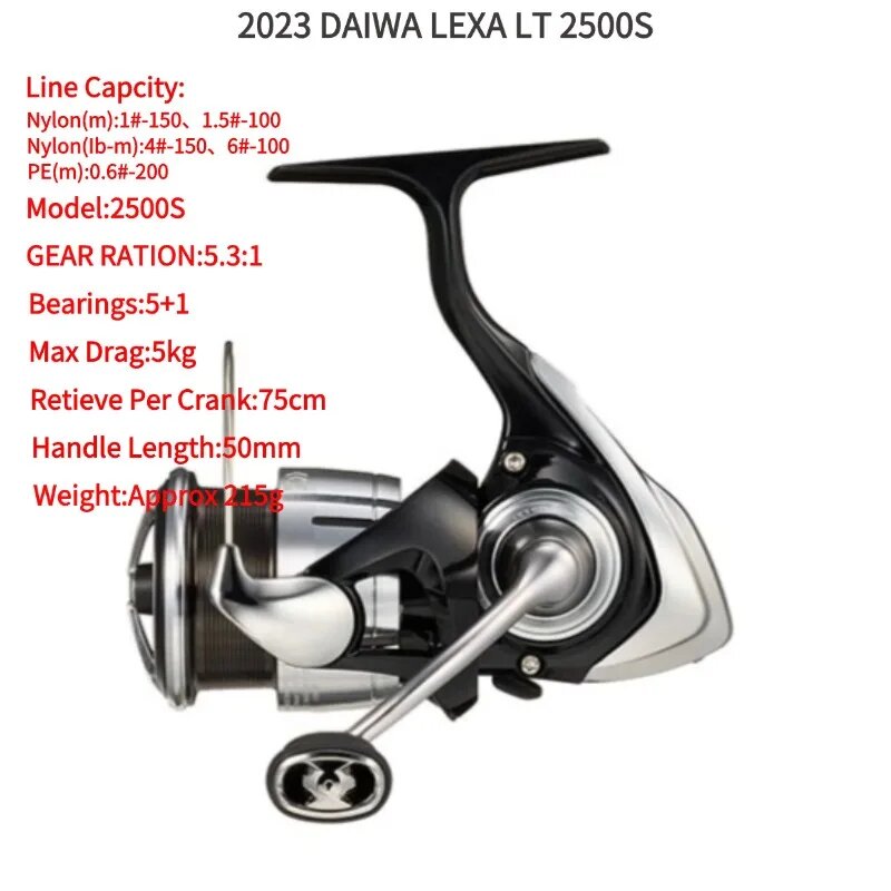 Daiwa Lexa Lt Спиннинговые катушки 2500S