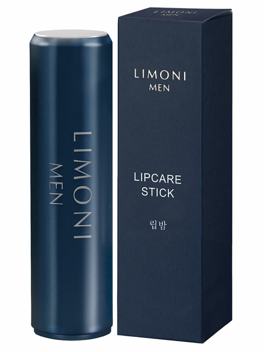 Мужской бальзам для губ Lipcare Stick "Бергамот", LIMONI MEN