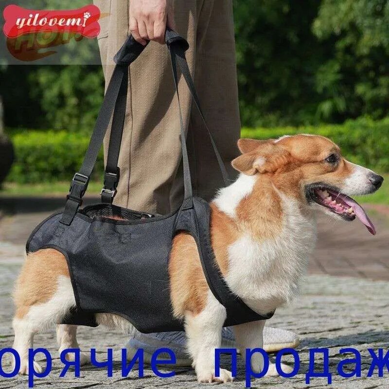 Ходунки для собак, поддержка задних лап пожилых и травмированных собак. Поддерживающая шлейка, разме