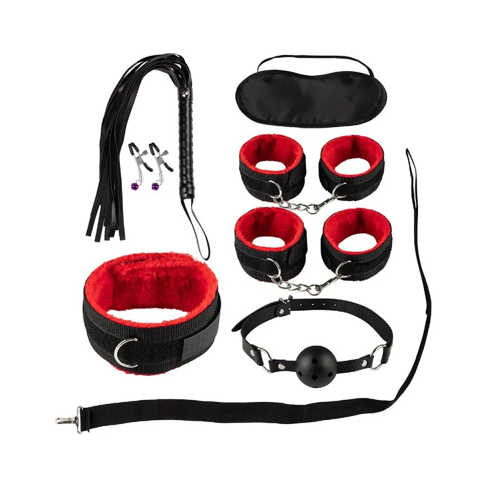 Набор для БДСМ (черно-красный) Fairyland Набор для БДСМ (черно-красный)