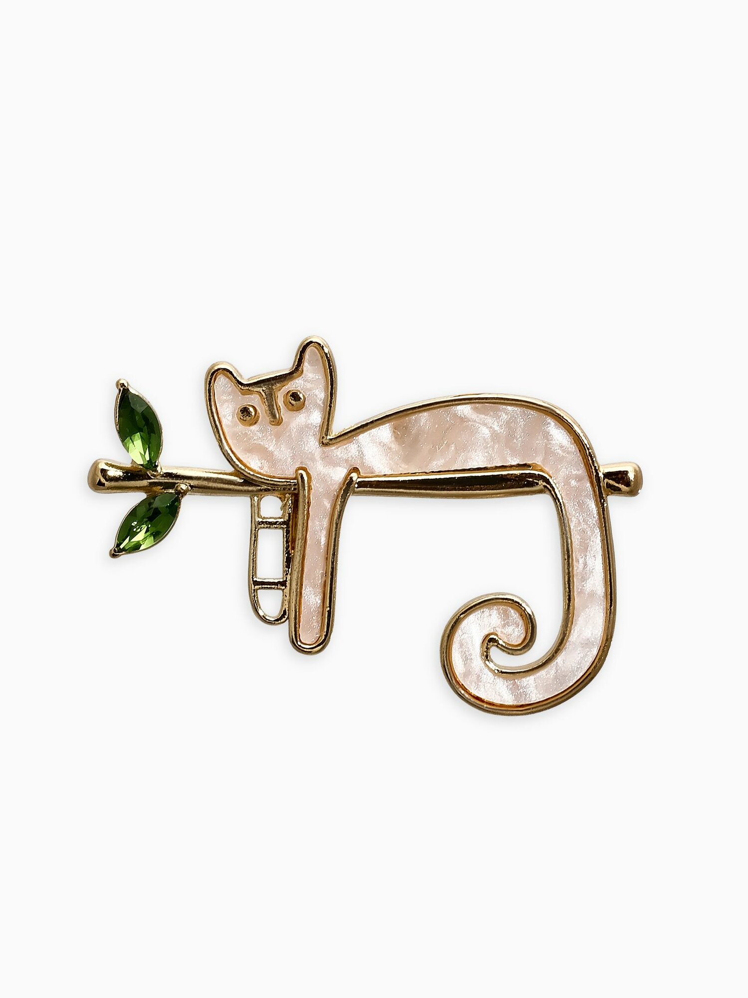 Брошь, эмаль, стразы