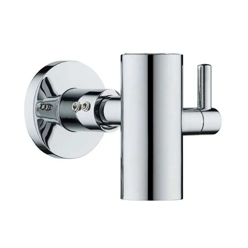 Крепление фиксатор душевой стойки к стене хром