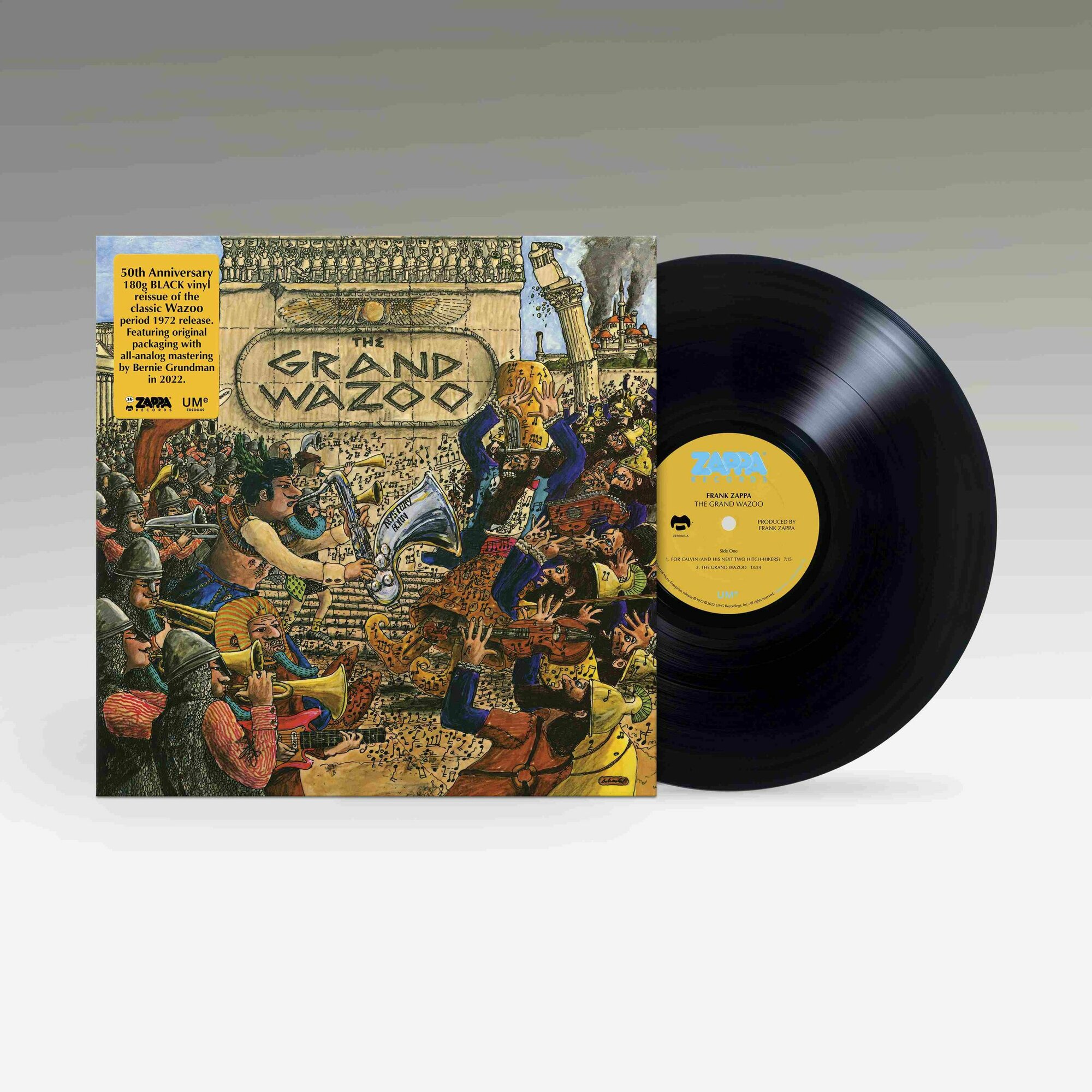 Виниловая пластинка Frank Zappa - The Grand Wazoo (50th Anniversary Edition) (Reissue) (180g) (LP) (1 LP)
