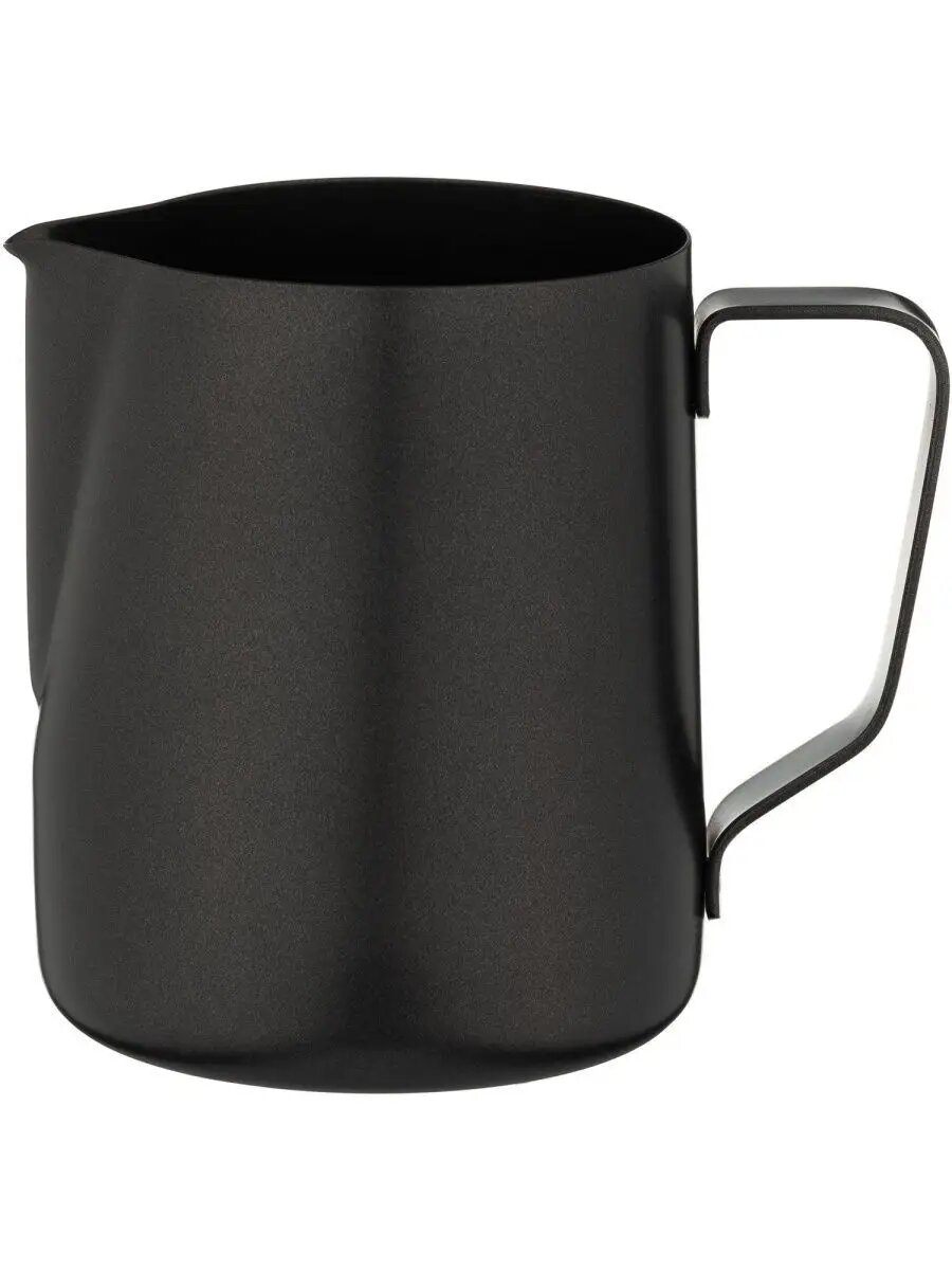 Питчер (молочник) Doppio 600мл, нерж. сталь, черный
