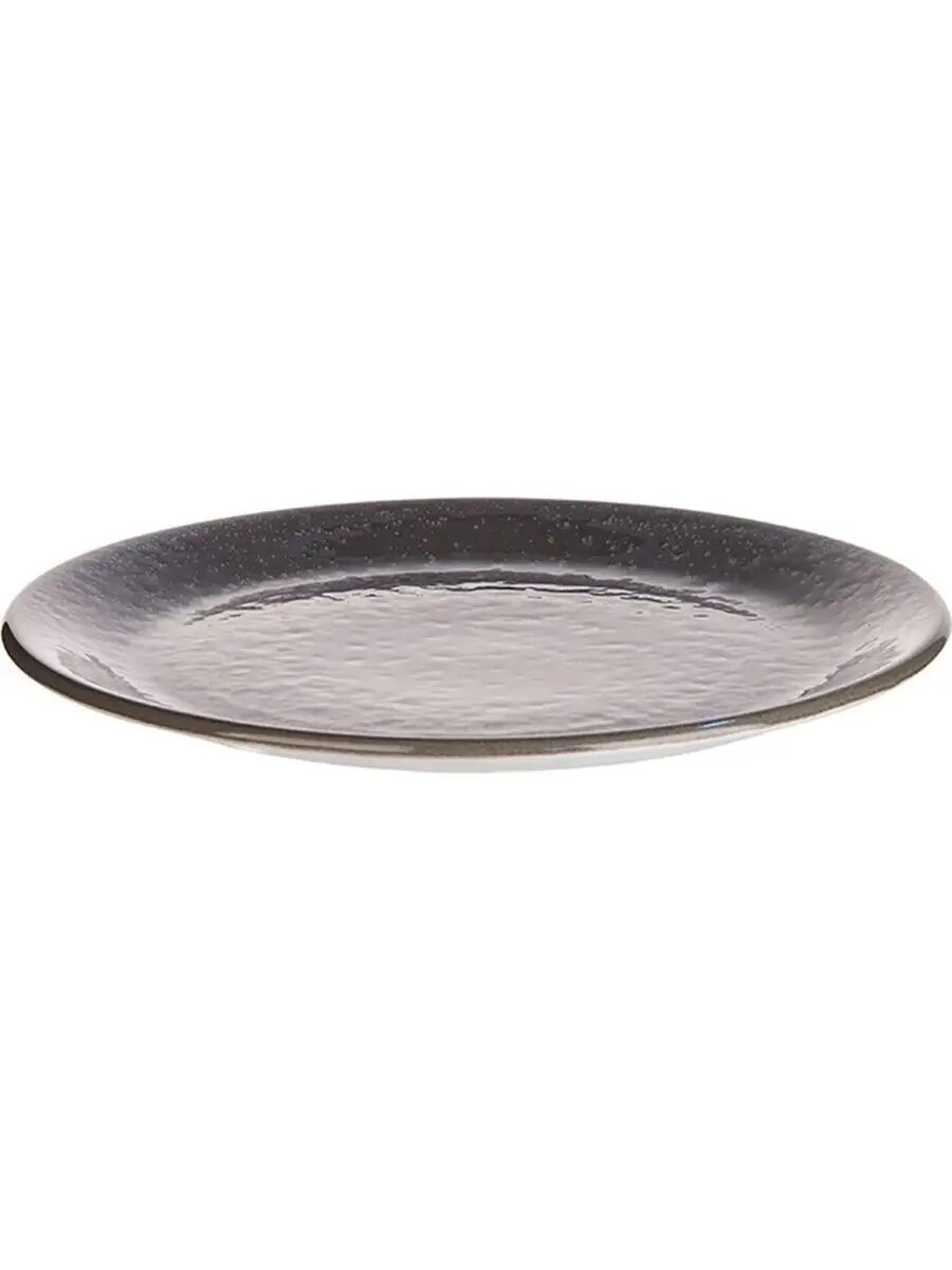 Тарелка сервировочная Steelite Revolution Granite, фарфоровая, 25 см