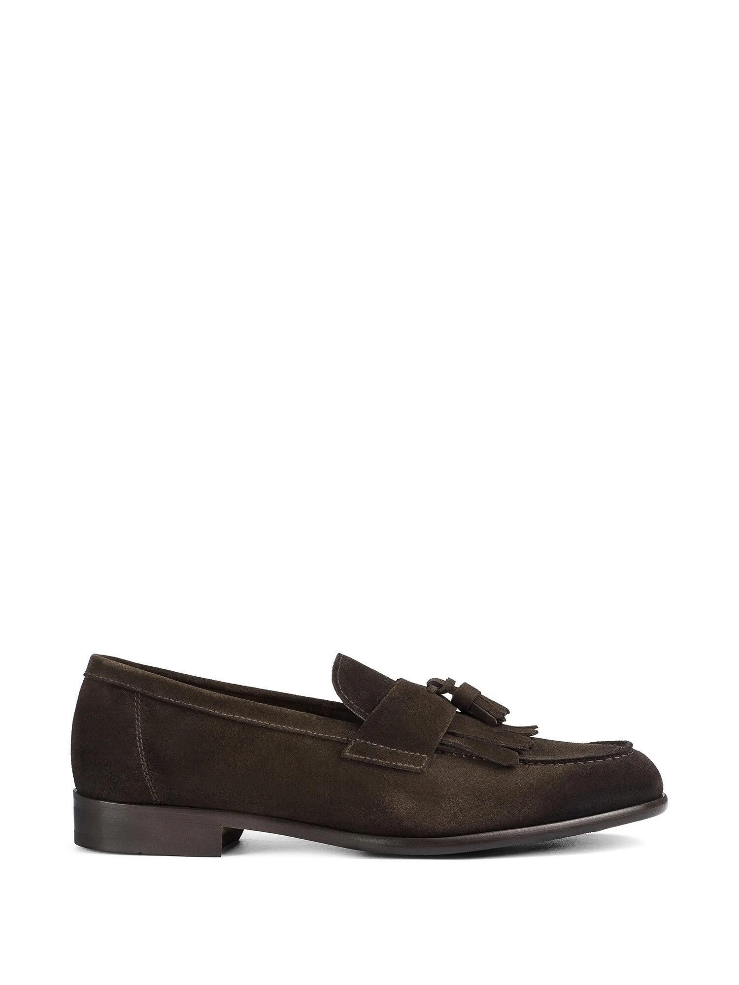 Лоферы Tassels fringe suede loafer