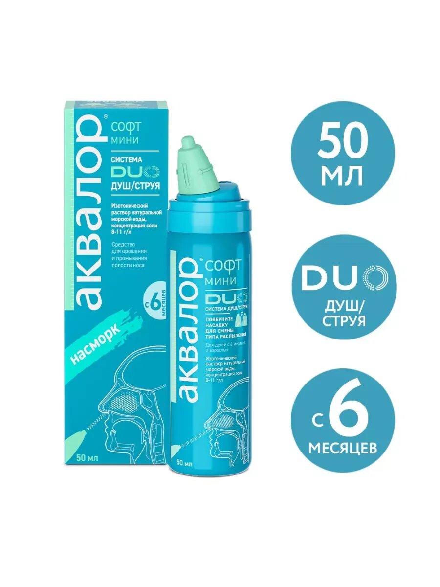 Средство для промывания полости носа 50 мл