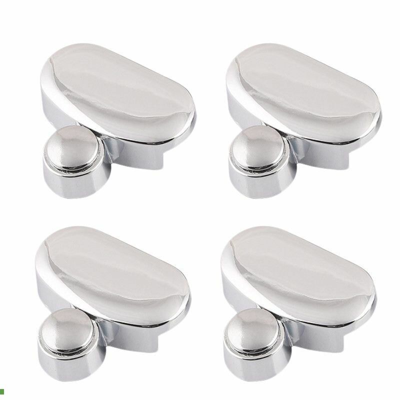 4 шт. держатель для зеркала из цинкового сплава для ванной, настенный зажим, аксессуары для стекла