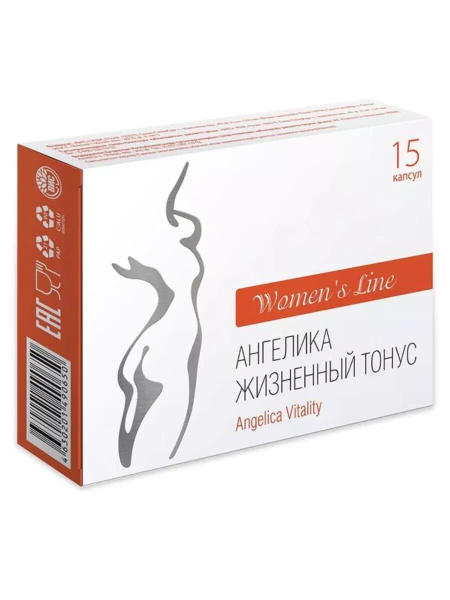 Ангелика Жизненный тонус капсулы 15 шт