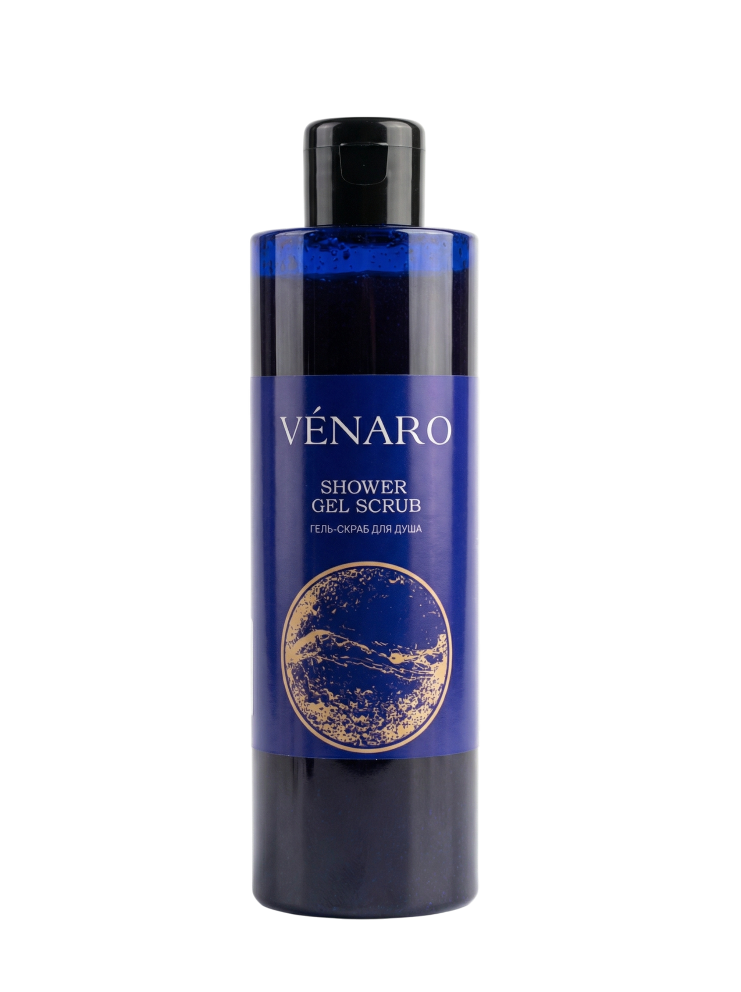 Гель-скраб VENARO, мужской, для всех типов кожи, отшелушивание, увлажнение, очищение, 250 мл